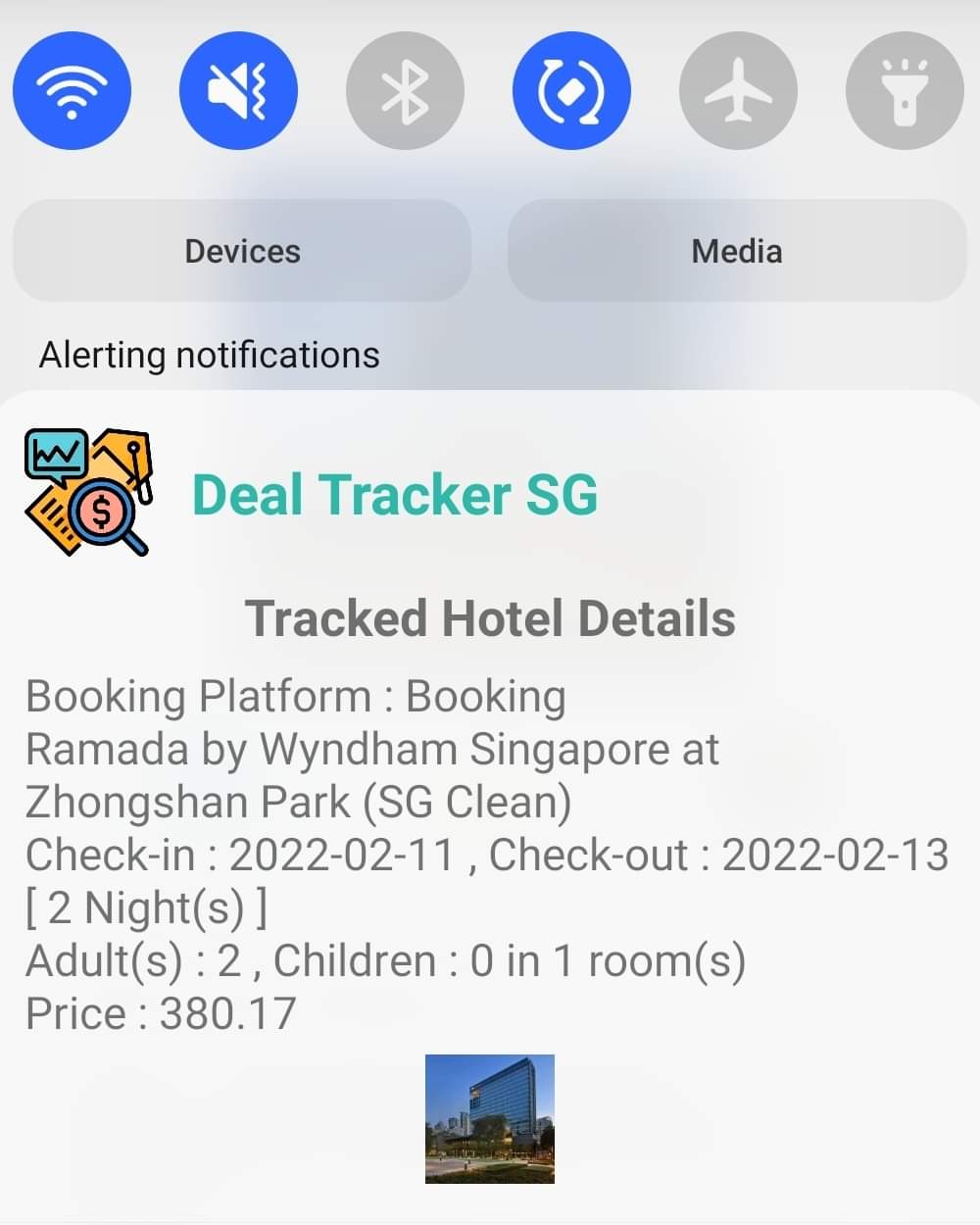 Track Hotels rooms Price Drop based on your Check-in / Check-out Dates ...